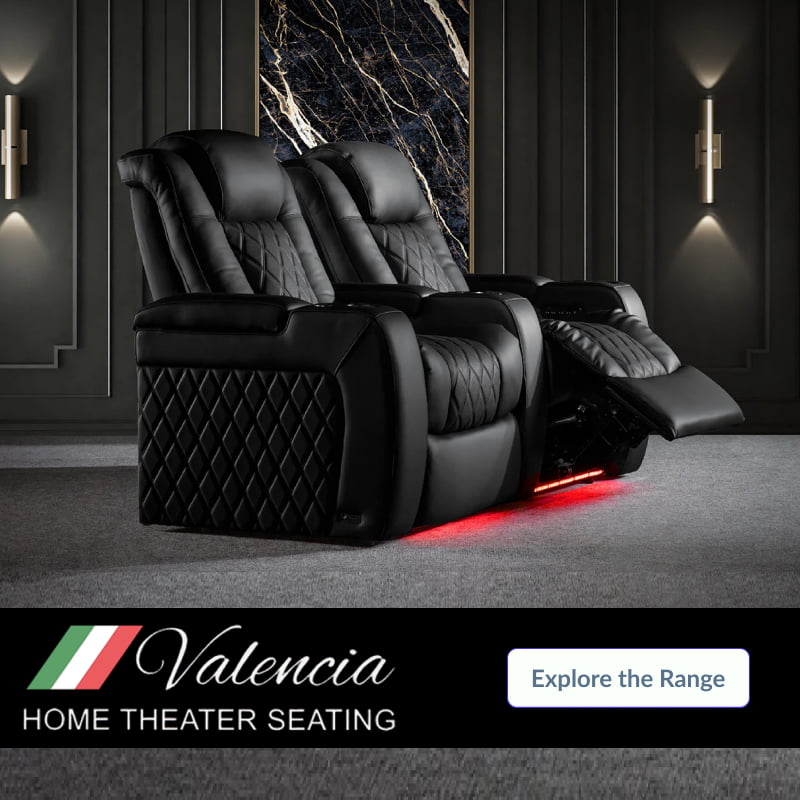 Valencia Home Theatre Seating Showroom | Shop Online