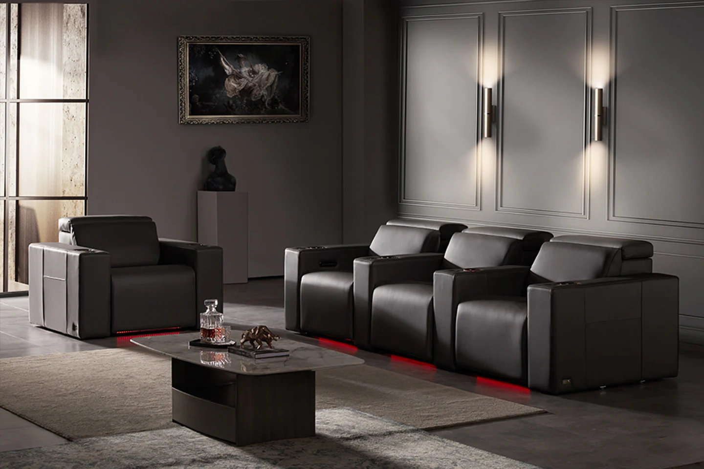 Valencia Theater Seating | Luxury Home Theatre Seating
